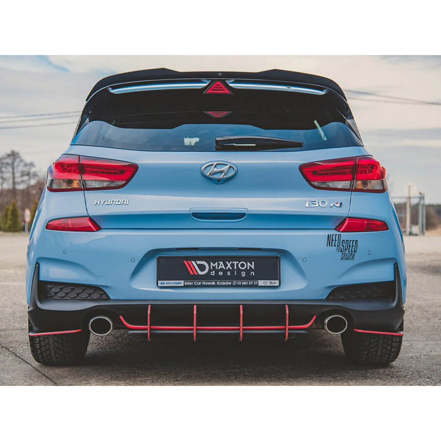 Hyundai i30N Racing Rear Side Diffusers (17-20) - Maxton Design – VUDU ...