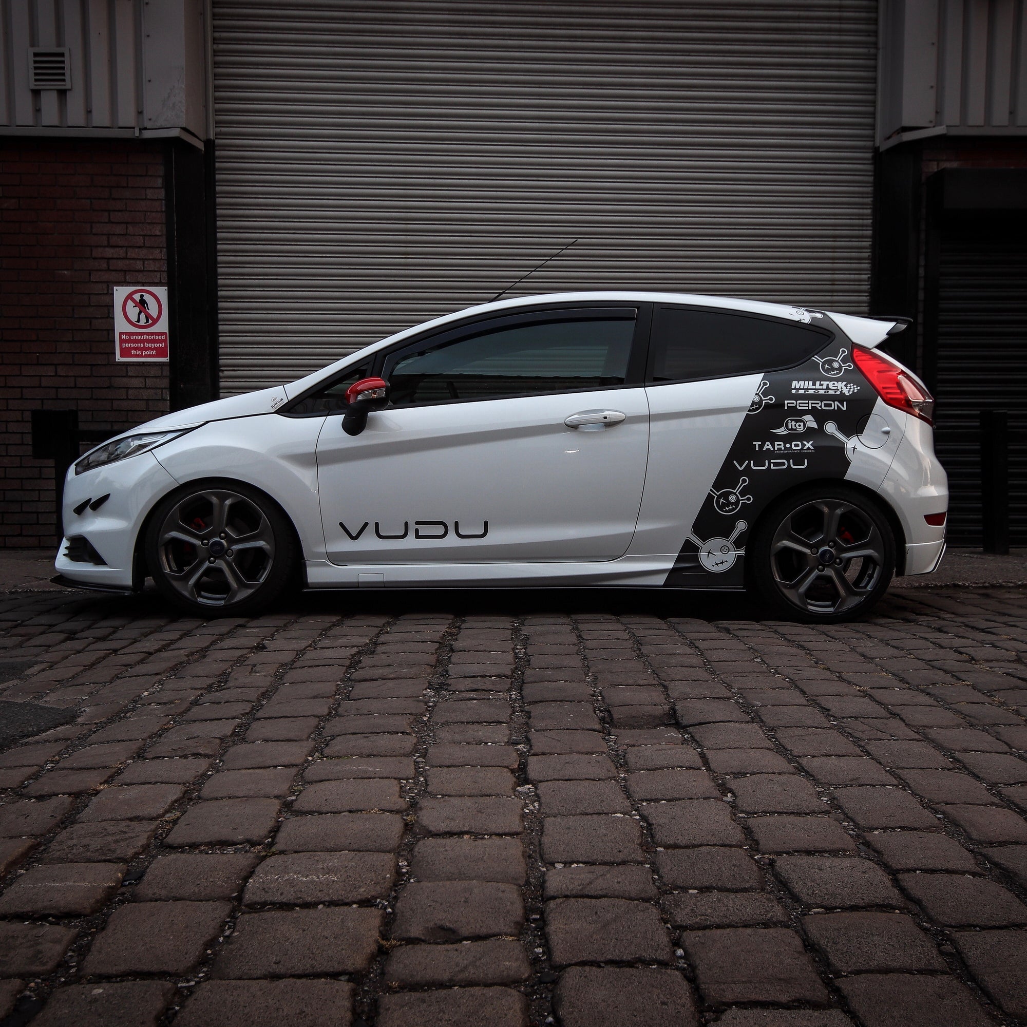 VUDU Branded Rear Quarter Wrap Car Decal – VUDU Performance