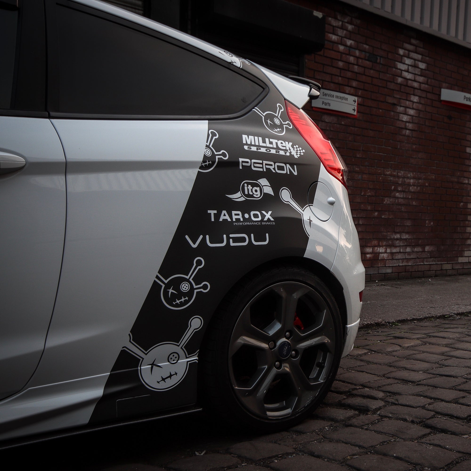 VUDU Branded Rear Quarter Wrap Car Decal – VUDU Performance