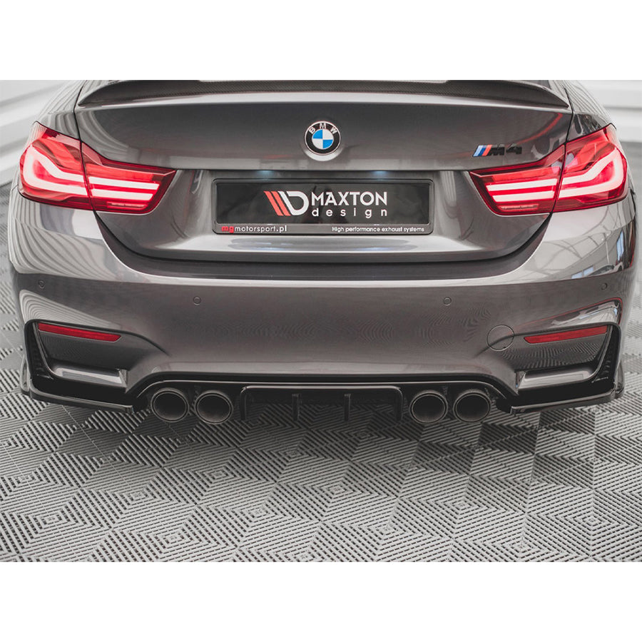BMW M4 Rear Side Splitters - Maxton Design – VUDU Performance