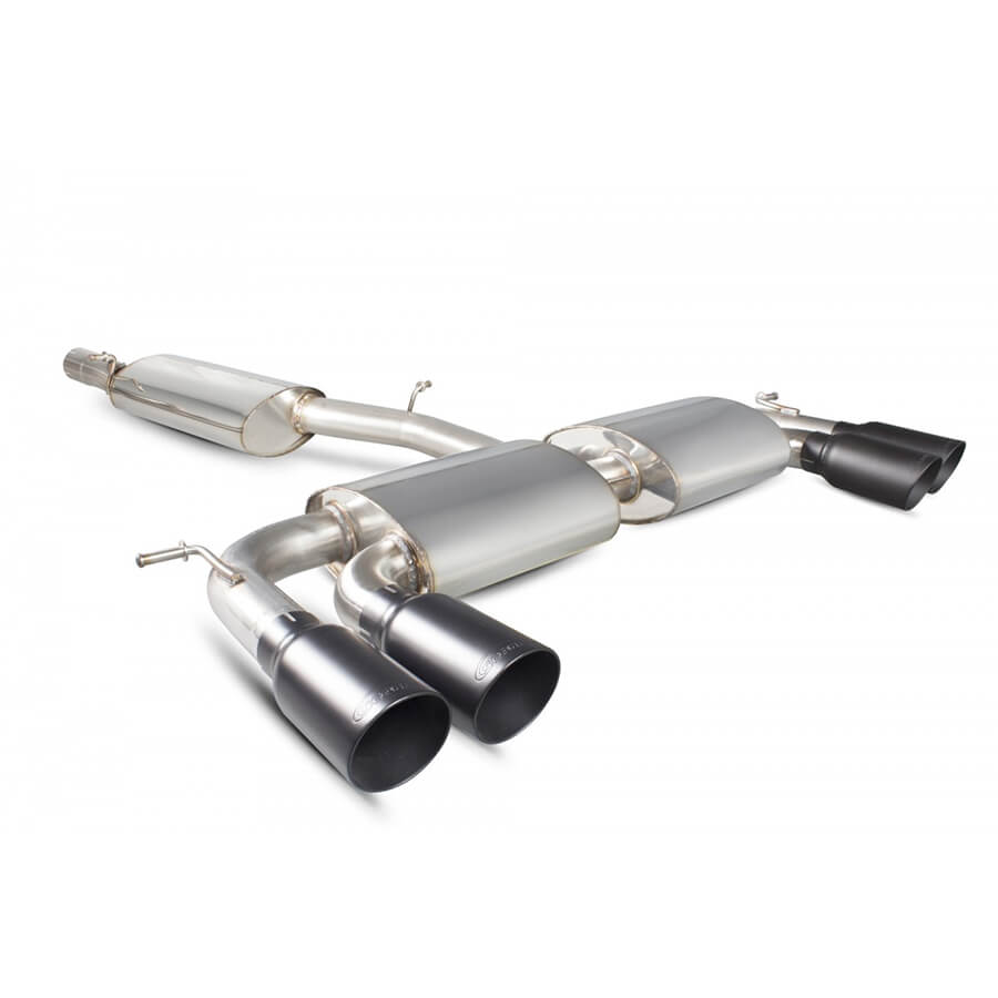 Scorpion Exhausts Resonated Cat Back Exhaust - VW Golf R Mk7 – VUDU ...