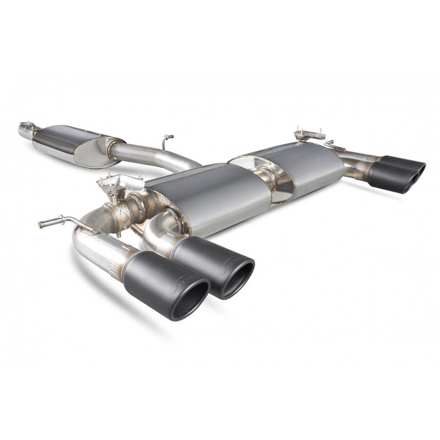 Scorpion Exhausts Resonated Cat Back Exhaust - VW Golf R Mk7 – VUDU ...