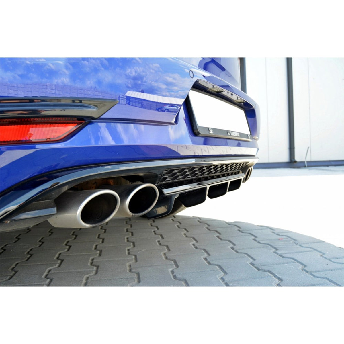 Maxton Design Rear Diffuser - VW Golf R MK7 Facelift – VUDU Performance
